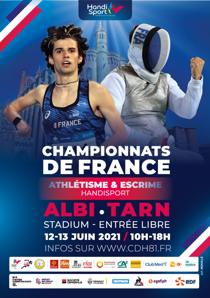 Championnats de France - Comité départemental Handisport du Tarn