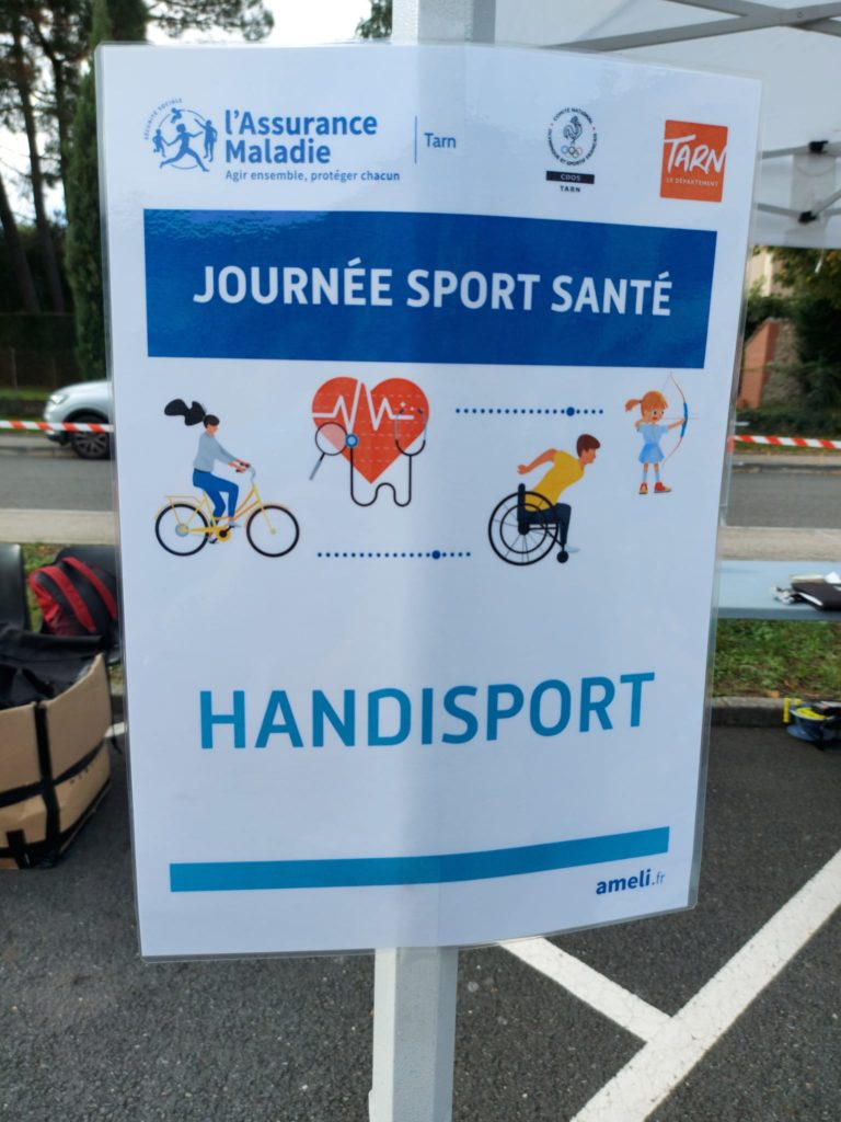 Journée sport et santé - Comité départemental Handisport du Tarn